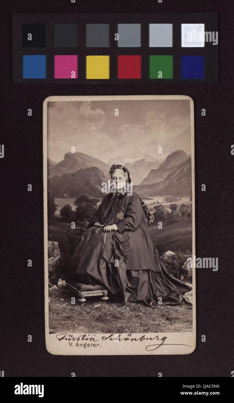 Princess Aloyse Schönburg-Hartenstein. Victor [also: Viktor] Angerer ...
