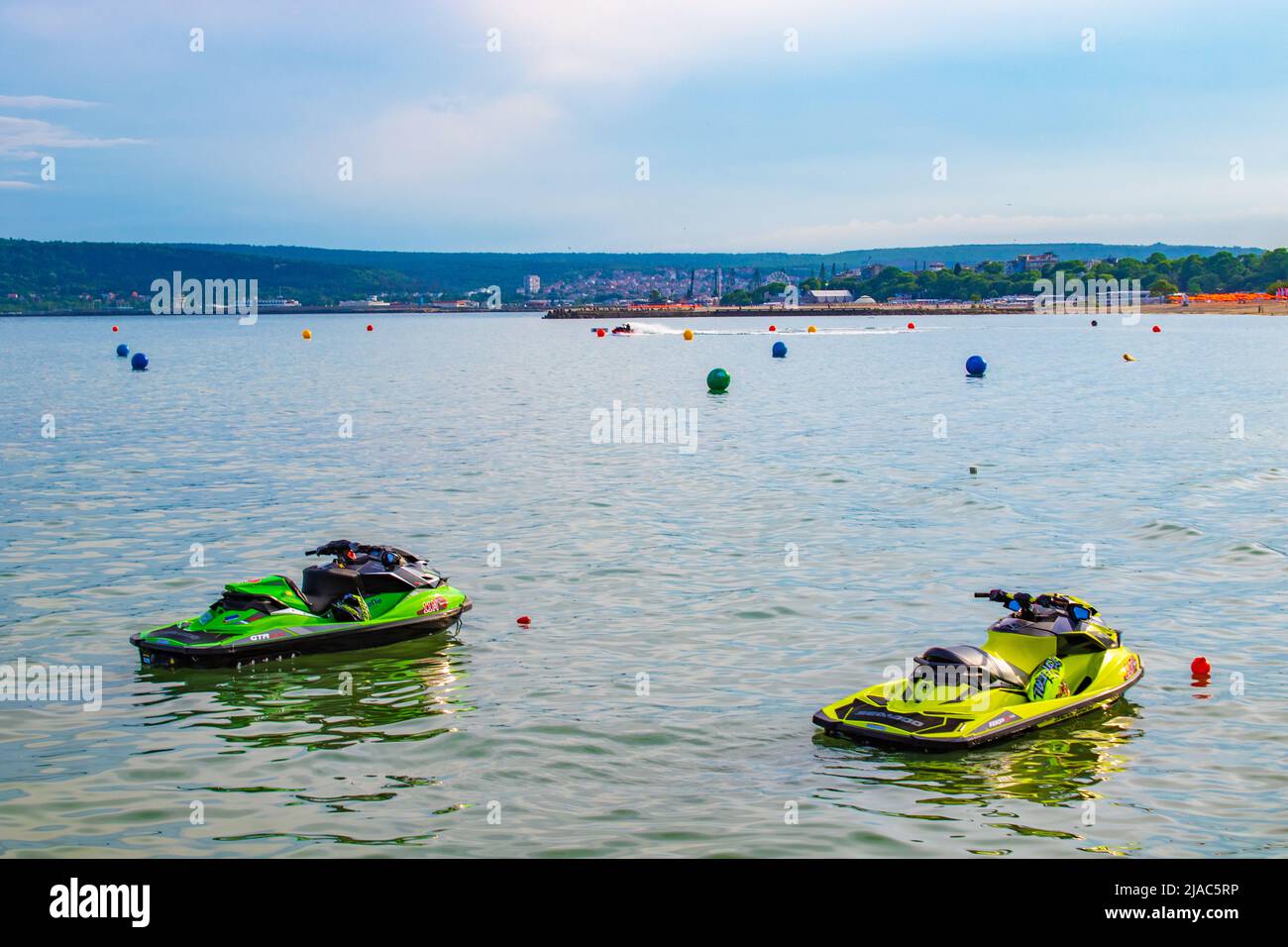 View of Balkan jet ski cup racing Varna beach,Bulgaria Stock Photo - Alamy