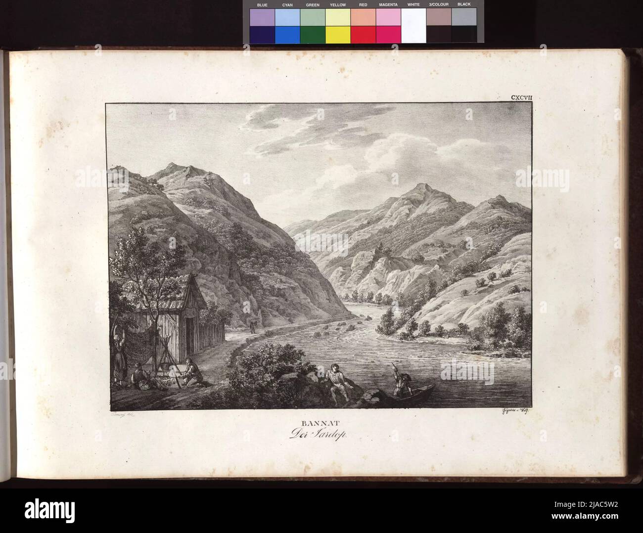 Danube views: Bannat. The Jardop. After: Ludwig Erminy, Drawer, After ...