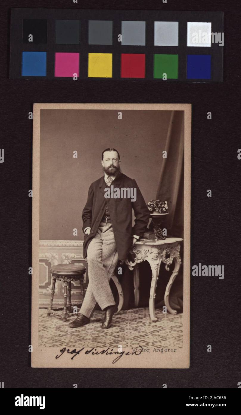 Joseph Graf Sickingen. Victor [also: Viktor] Angerer (1839-1894 ...