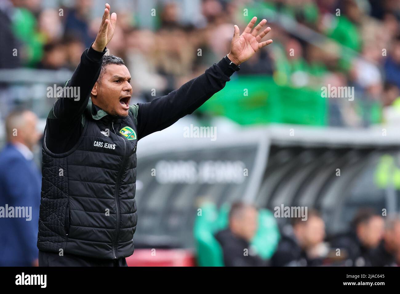 DEN HAAG, NETHERLANDS - MAY 29: coach Giovanni Franken of ADO Den Haag ...