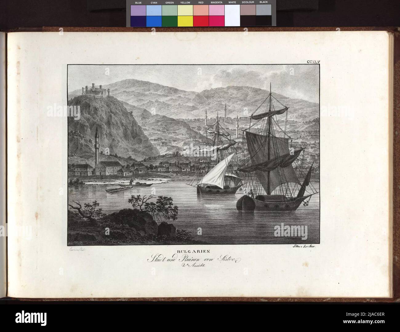 Danube views: Bulgaria. City and ruins of Sistow. Second view. After ...