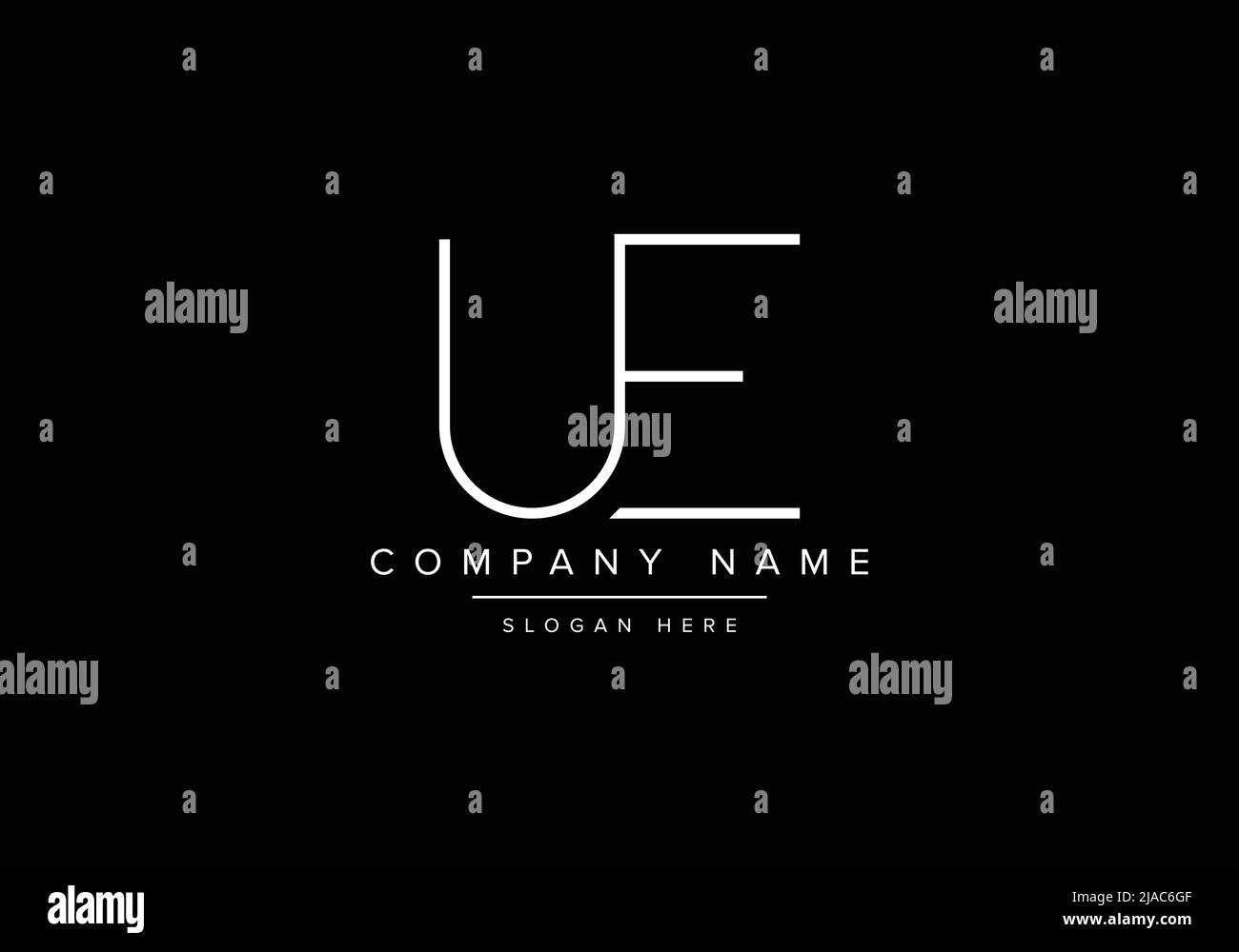 Eu minimal logo Stock Vector Images - Alamy