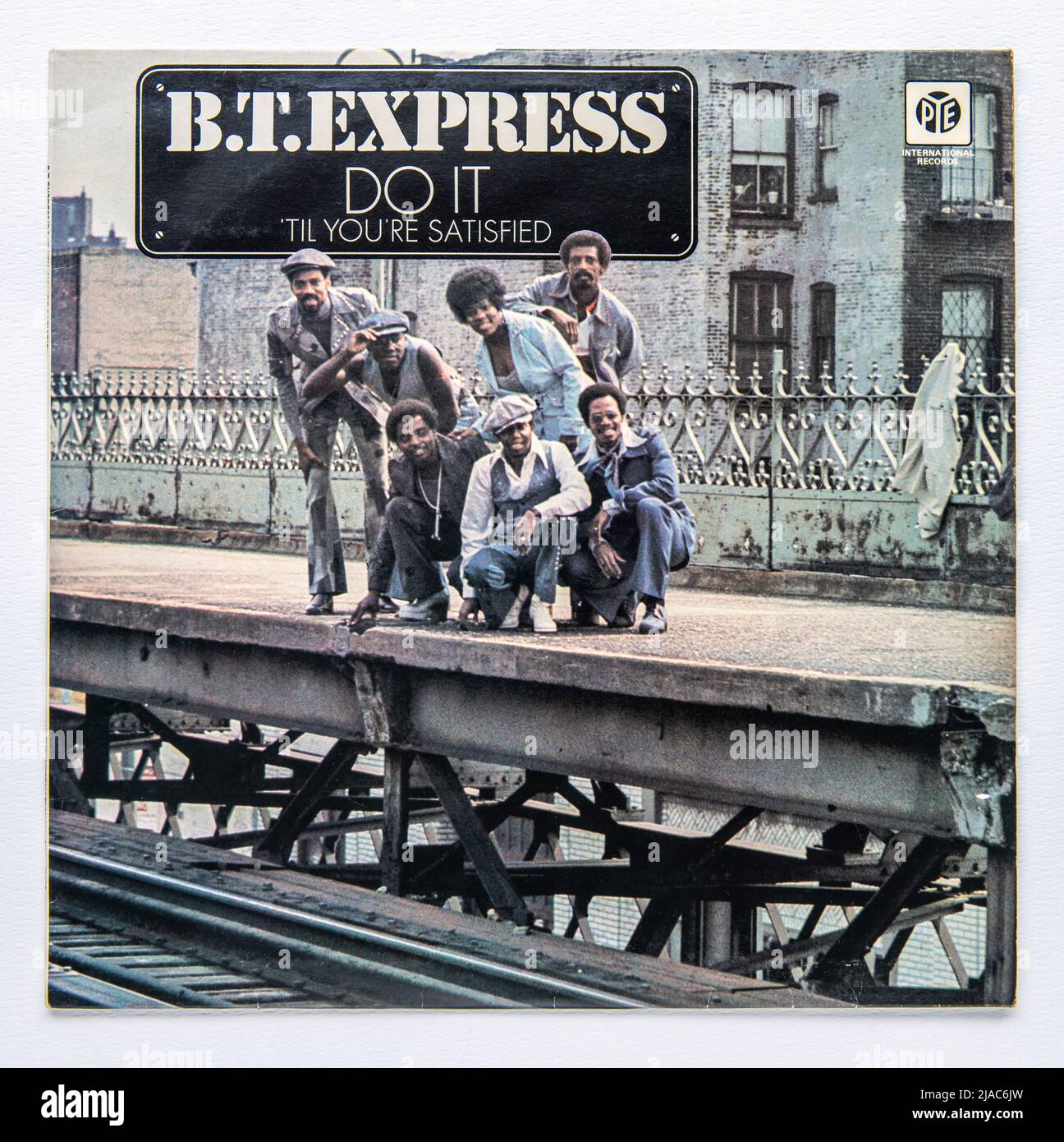 LP cover of Do it, the debut album by B.T. Express, which was released ...