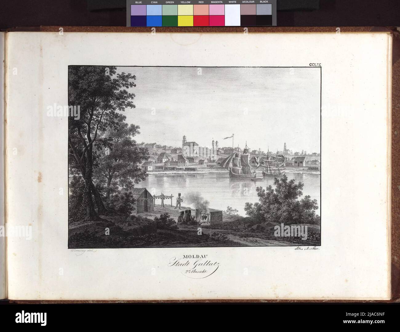 Danube views: Moldova. City of Gallatz (Galati). Second view .. After ...