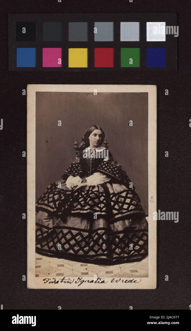 Princess Ignatia Wrede. Carl (C.) by Jagemann (1819-1883), photographer ...