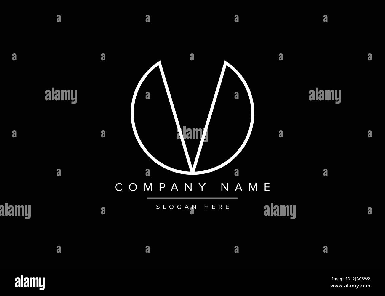 Creative minimal line art icon logo, OV monogram logo Stock Vector ... Creative minimal line art icon logo, OV monogram logo Stock Vector ...