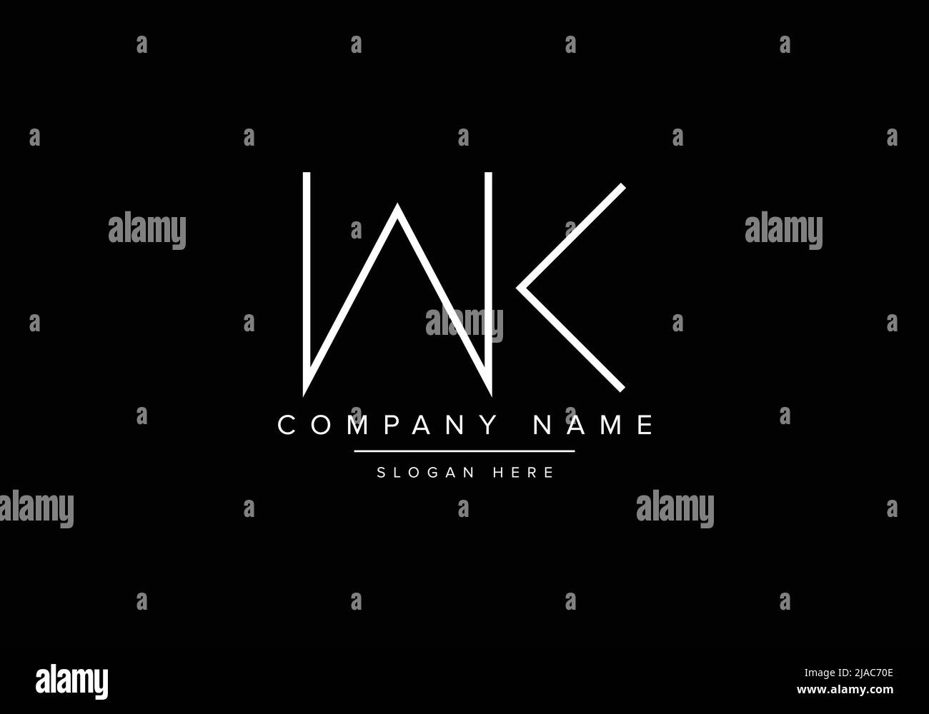 Wk clean logo Black and White Stock Photos & Images - Alamy