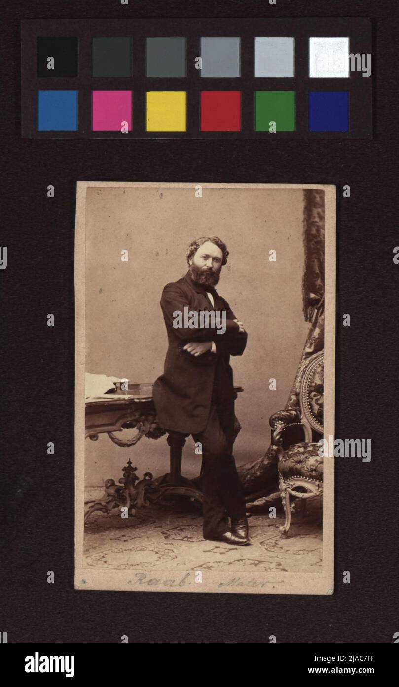 Georg Raab (1821-1885), painter. Ludwig Angerer (1827-1879 ...