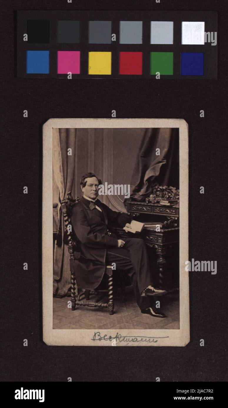 Carl Albrecht Fichtner (1805 - 1873), actor. L. Haase & Co ...