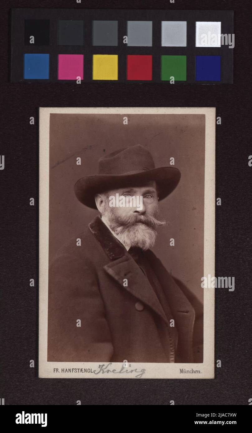 August von Kreling (1819-1876), sculptor, painter. Franz Seraph ...