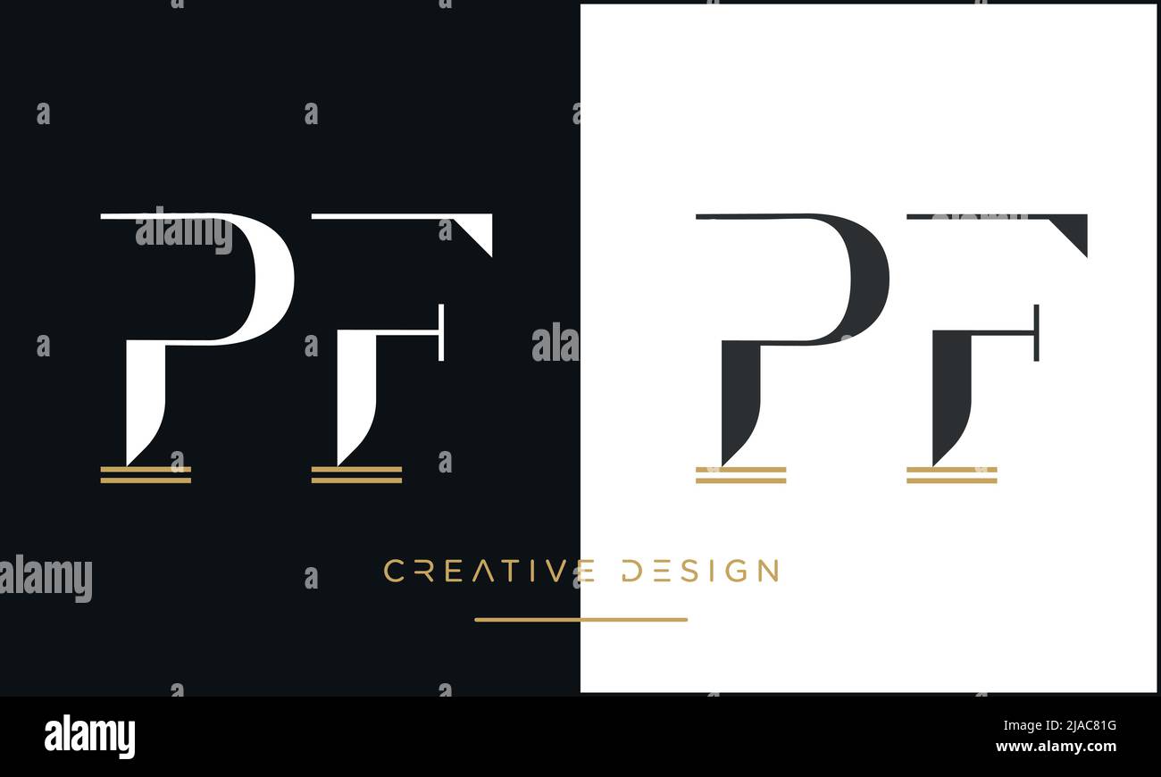 Pf alphabets Stock Vector Images - Alamy