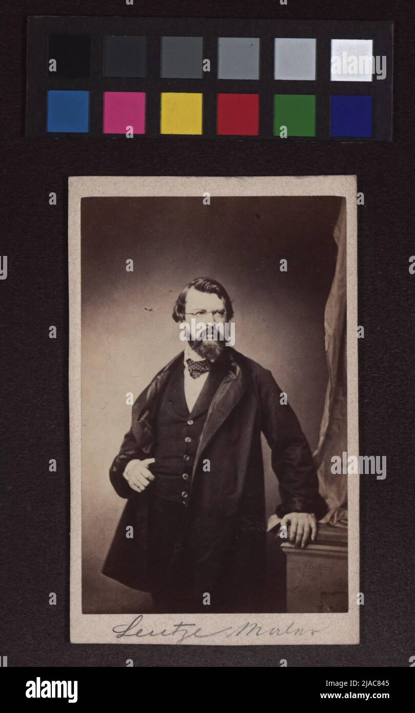 Emanuel Gottlieb Leutze (1816-1868), painter. Franz Seraph Hanfstaengl ...