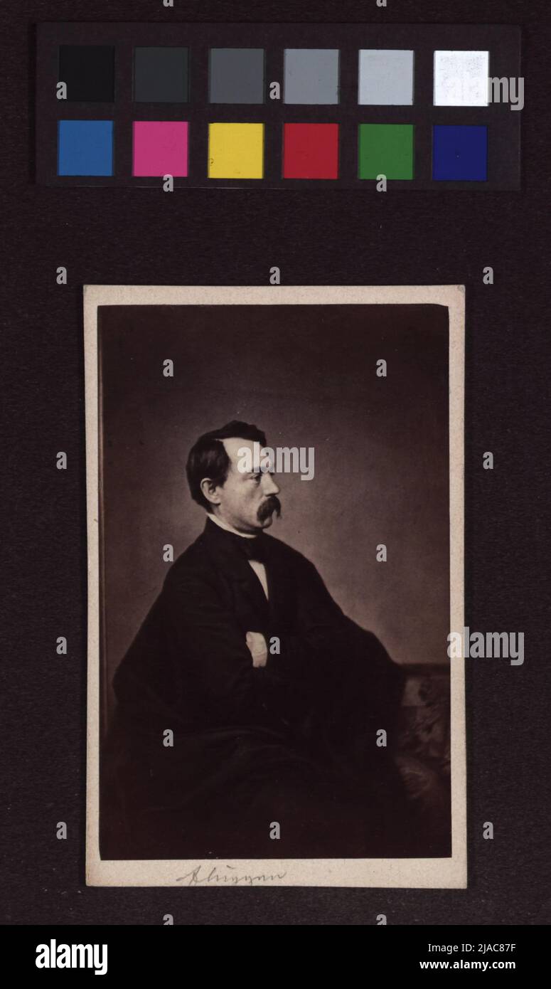 Gisbert Flüggen (1811 - 1859), painter. Franz Seraph Hanfstaengl ...