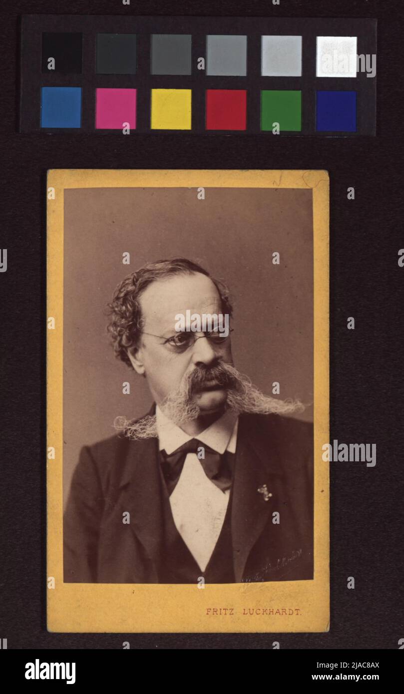 Heinrich Proch (1809-1878), violinist, composer, Kapellmeister. Fritz ...