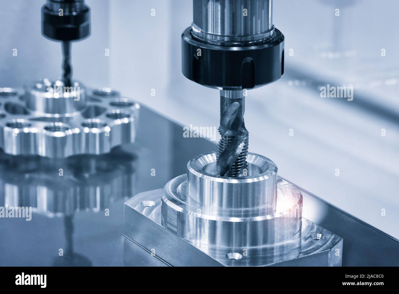 industrial metalworking cutting process by milling cutter, industrial ...