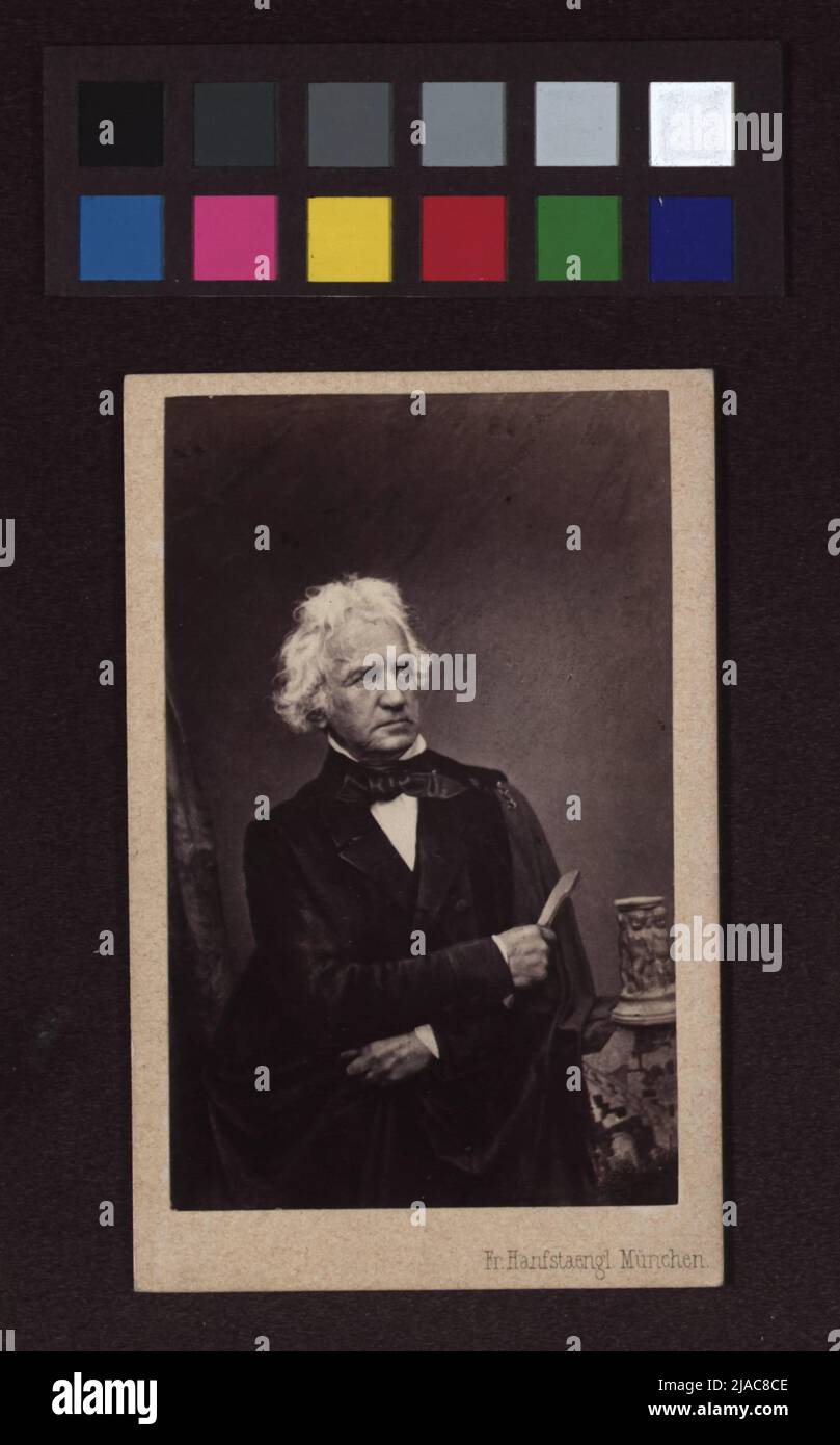 Christian Daniel Rauch (1777-1857), sculptor. Franz Seraph Hanfstaengl ...