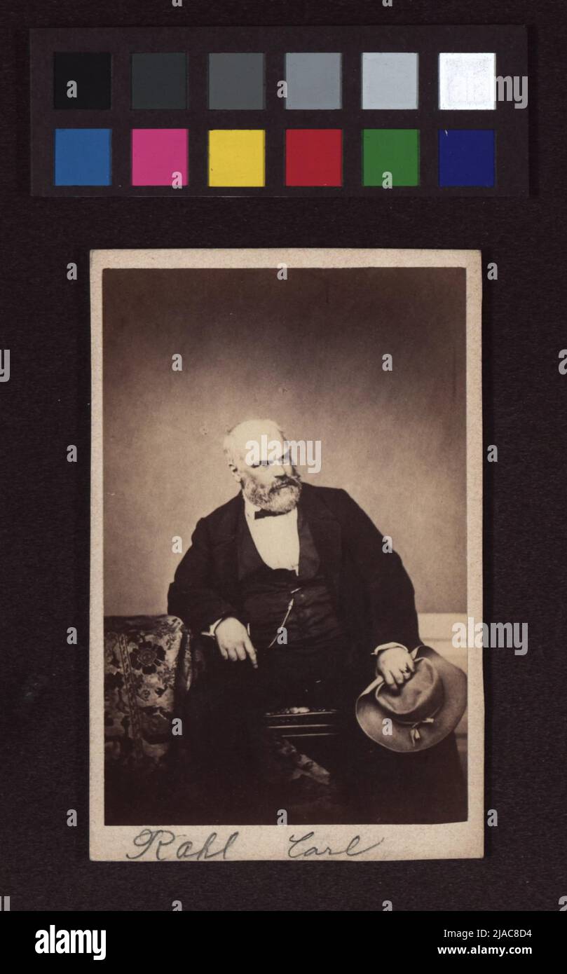 Karl Rahl (1812-1865), painter. Franz Seraph Hanfstaengl (Hanfstängl ...