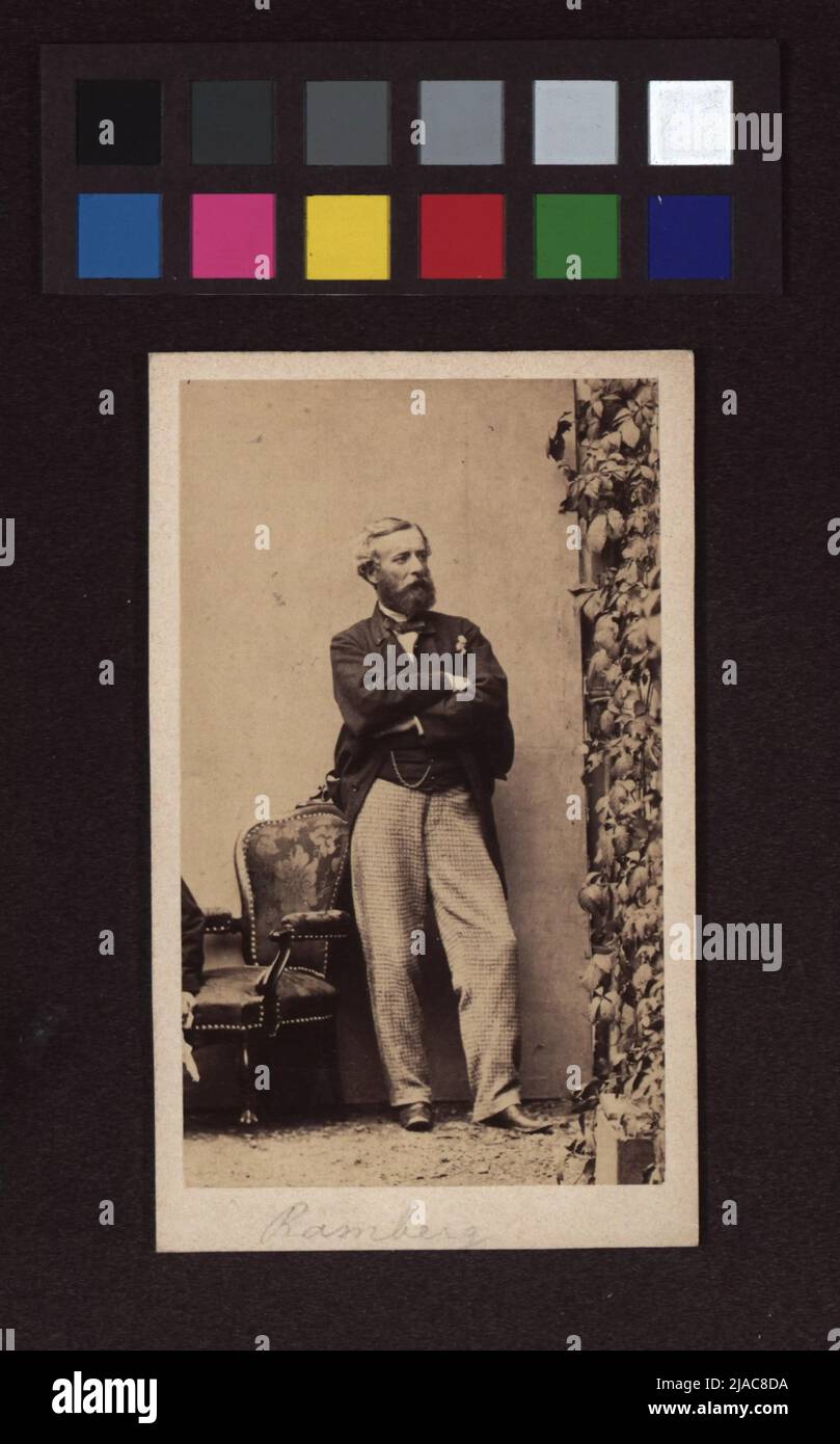 Arthur Georg von Ramberg (1819-1875), painter. Unknown, photographer ...