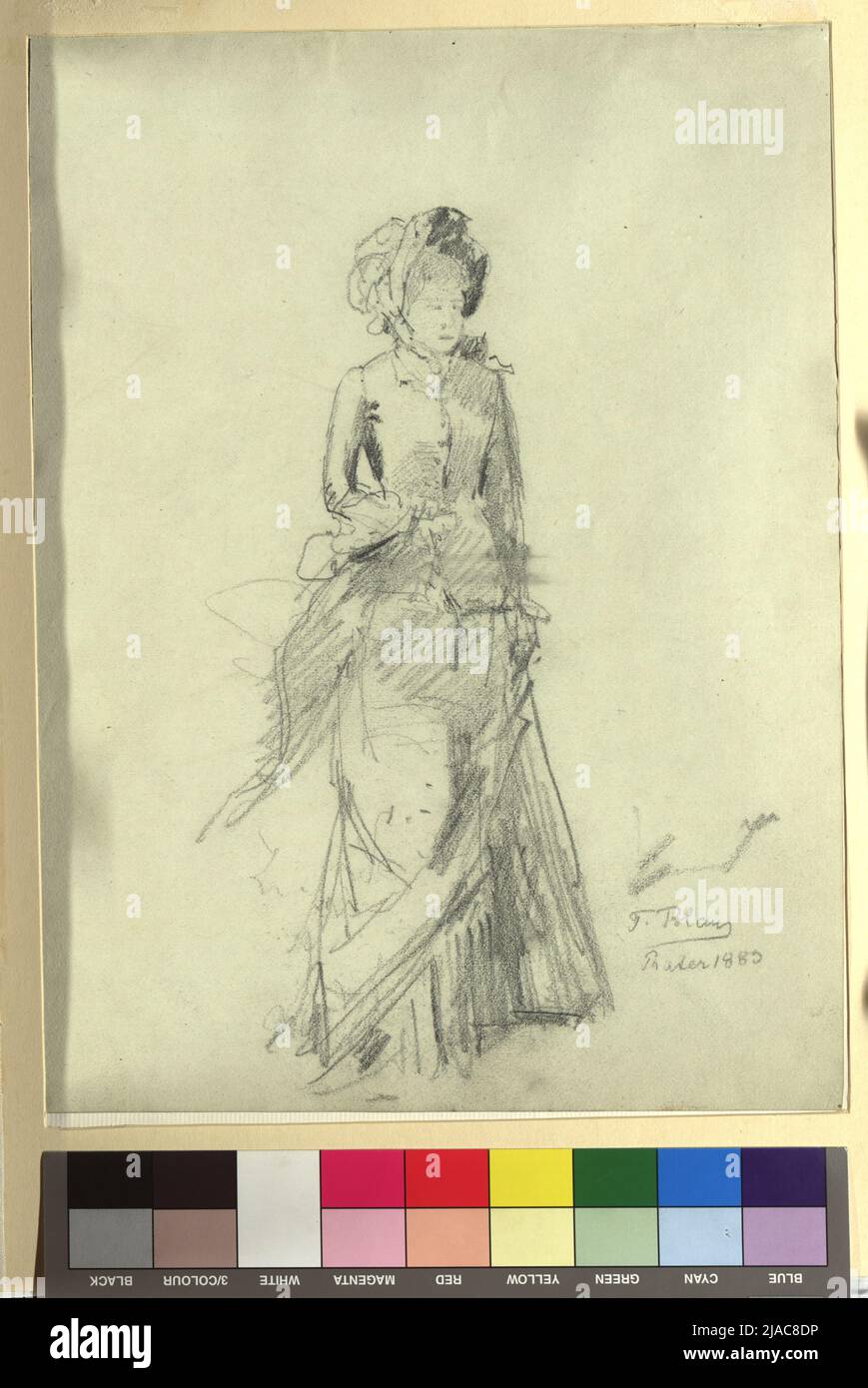 Lady in the Prater (study on the Prater picture in the Belvedere). Tina ...