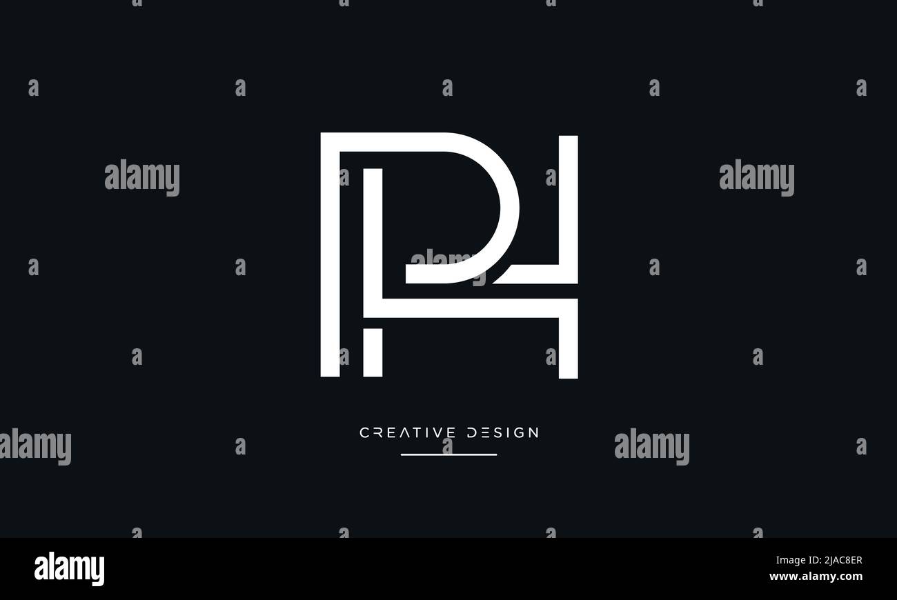 Hp alphabets Stock Vector Images - Alamy