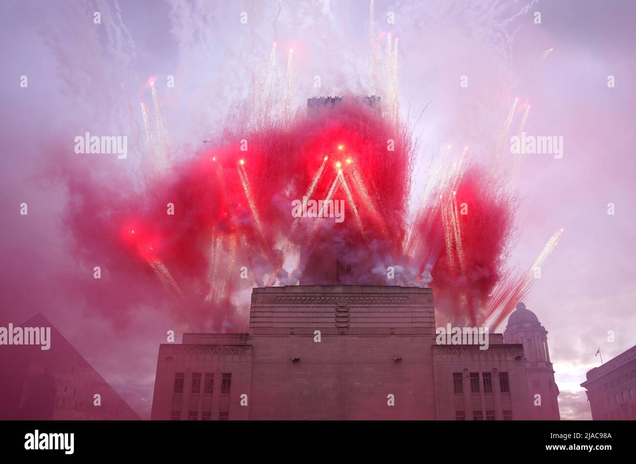 Pyrotechnics football uk hi-res stock photography and images - Alamy