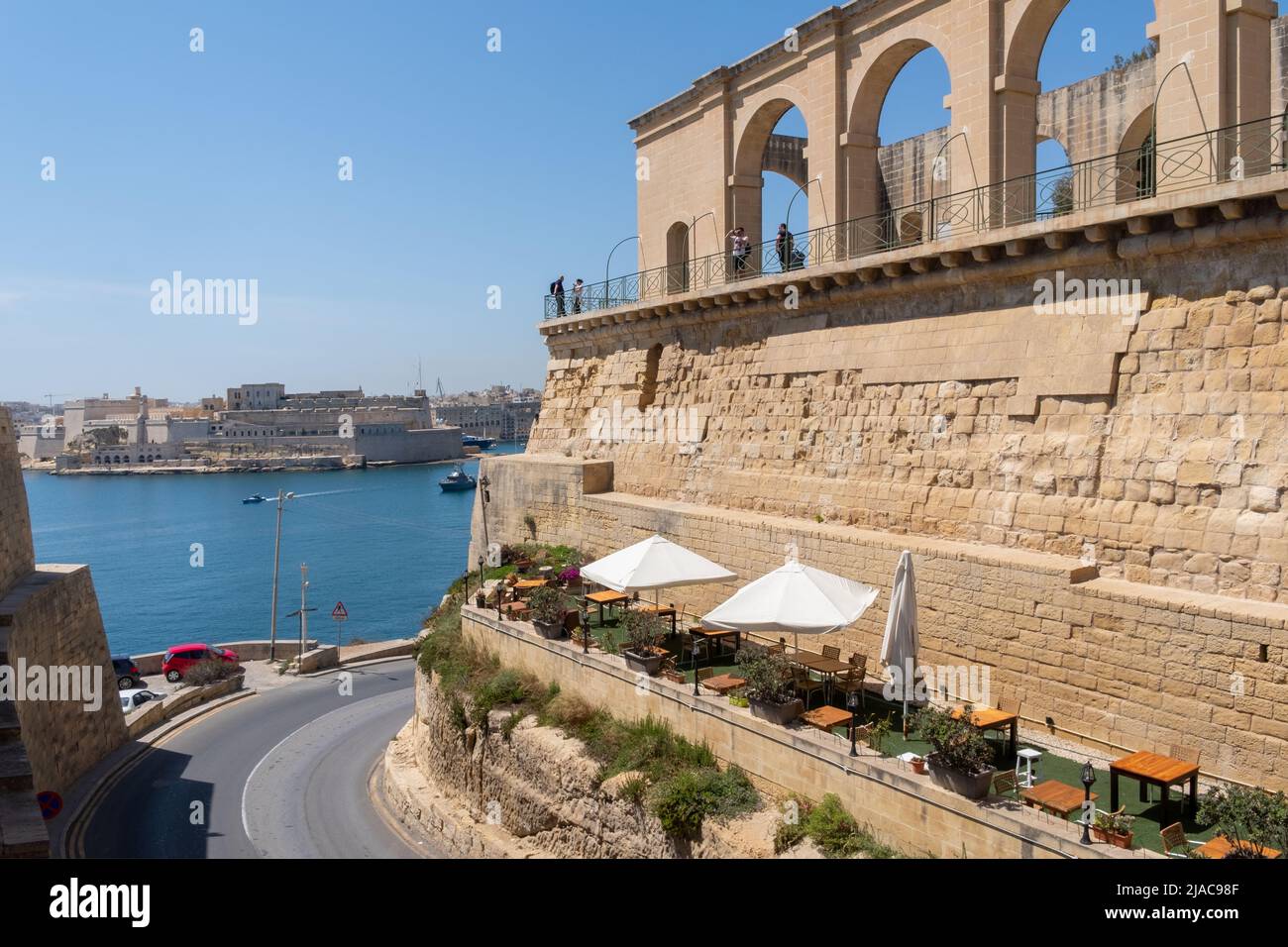 Lower Barrakka Gardens, Valletta, Malta Stock Photo - Alamy