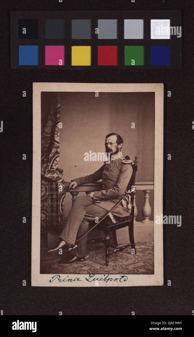 Prince Luitpold of Bavaria. H. Holz, Photographer Stock Photo - Alamy