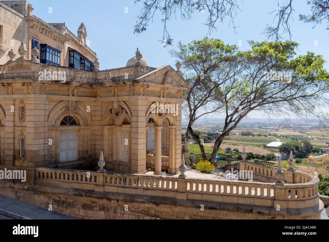 Mdina and Landscape, Malta Stock Photo - Alamy