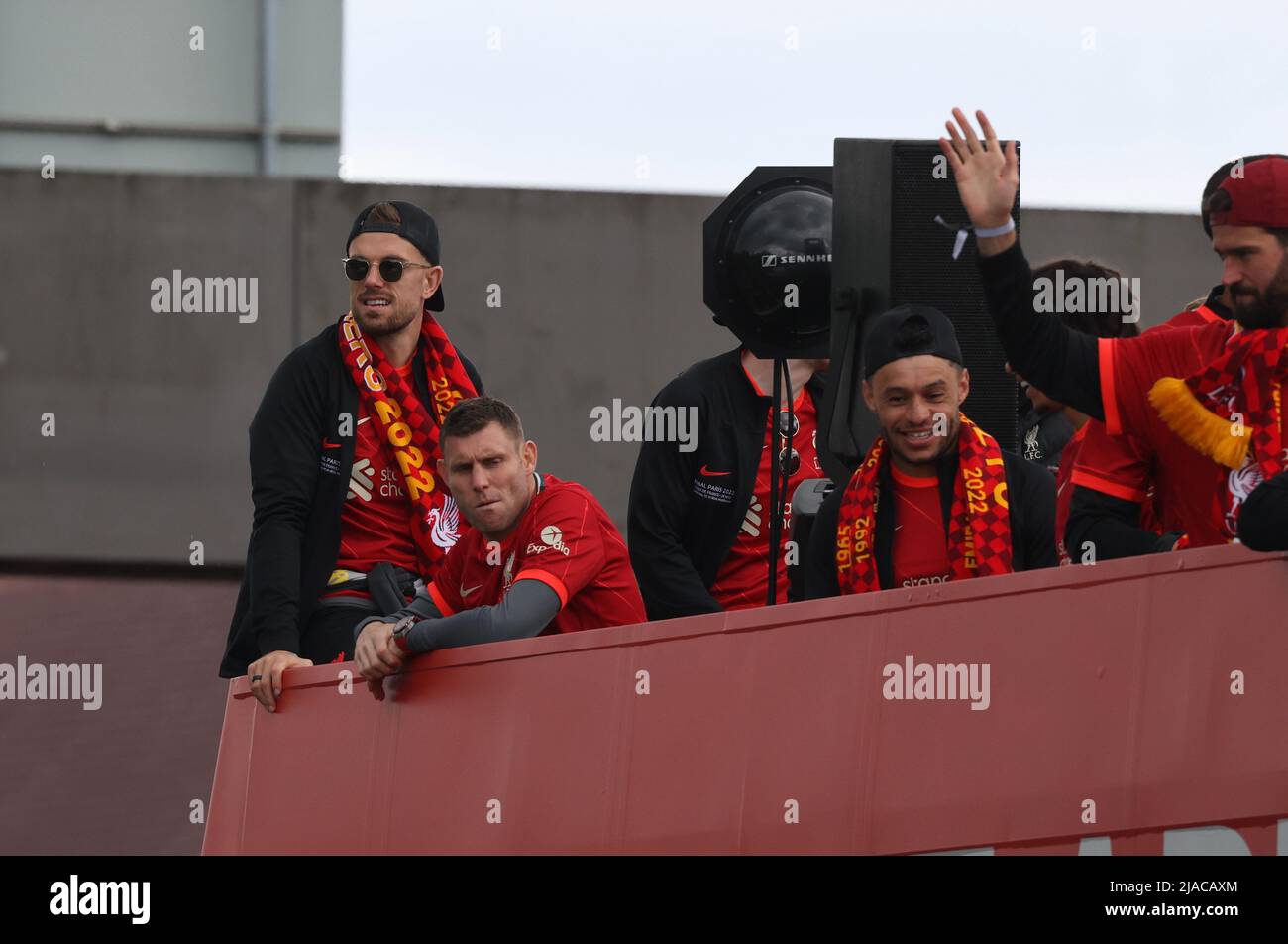 Liverpool Fc homecoming parade Stock Photo - Alamy