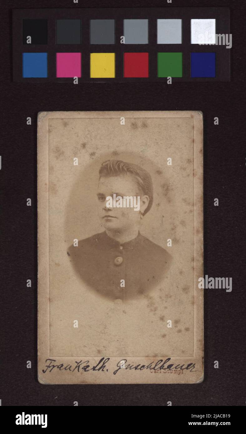 Katharina Guschelbauer, born Geissler (1850-). Ludwig Harmsen (Atelier ...