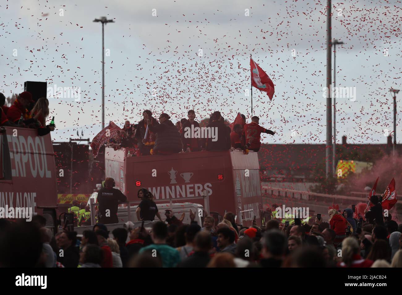 Liverpool Fc homecoming parade Stock Photo - Alamy