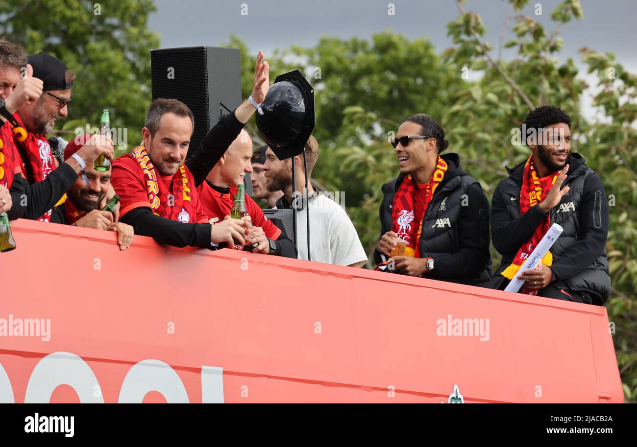 Liverpool Fc homecoming parade Stock Photo - Alamy