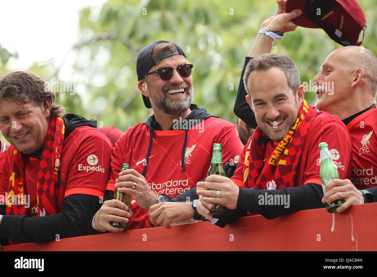 Liverpool Fc homecoming parade Stock Photo - Alamy