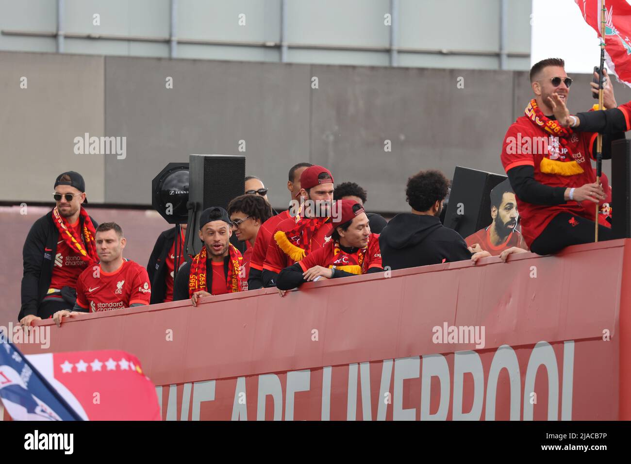 Liverpool Fc homecoming parade Stock Photo - Alamy