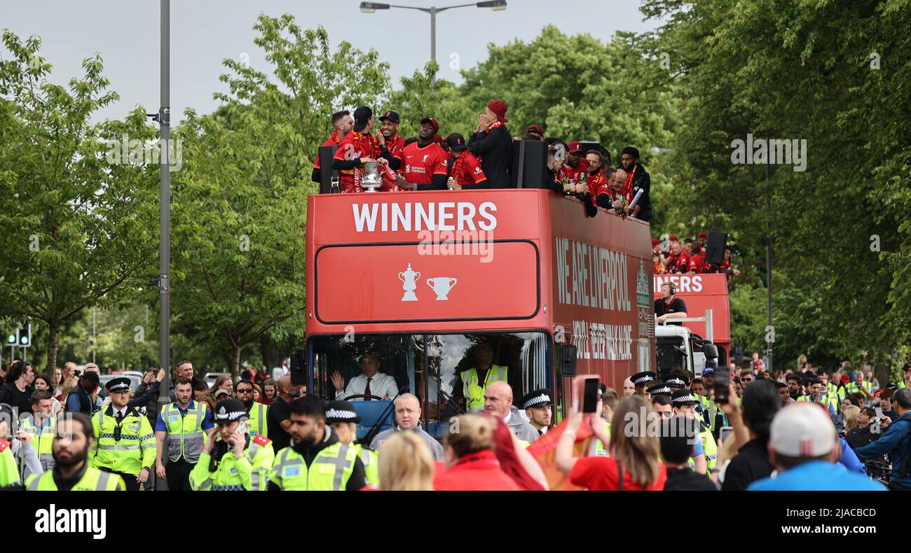Liverpool Fc homecoming parade Stock Photo - Alamy