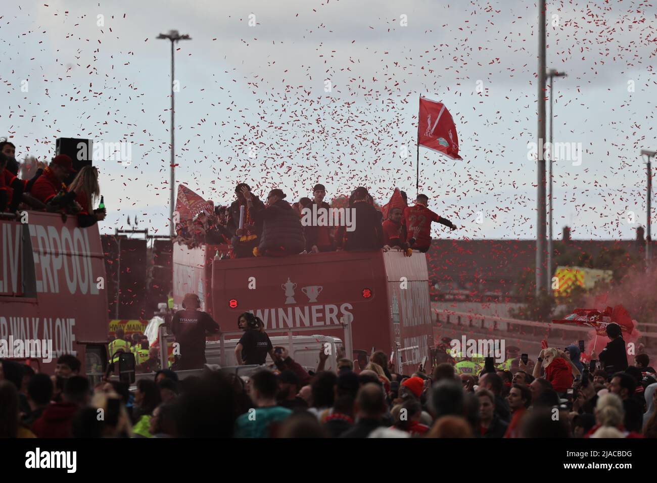 Liverpool Fc homecoming parade Stock Photo - Alamy