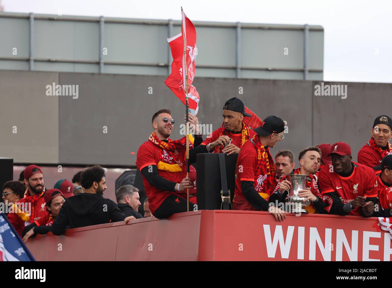 Liverpool Fc homecoming parade Stock Photo - Alamy