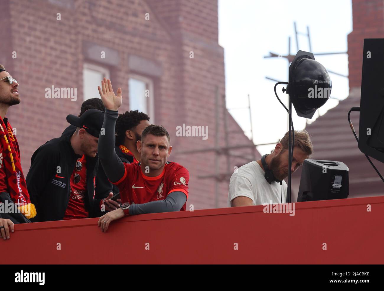 Liverpool Fc homecoming parade Stock Photo - Alamy