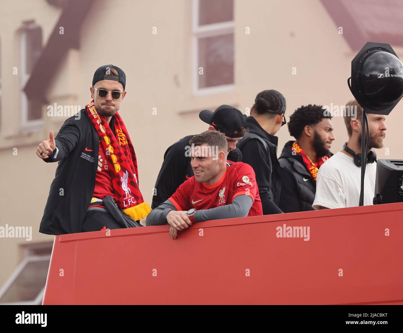 Liverpool Fc homecoming parade Stock Photo - Alamy