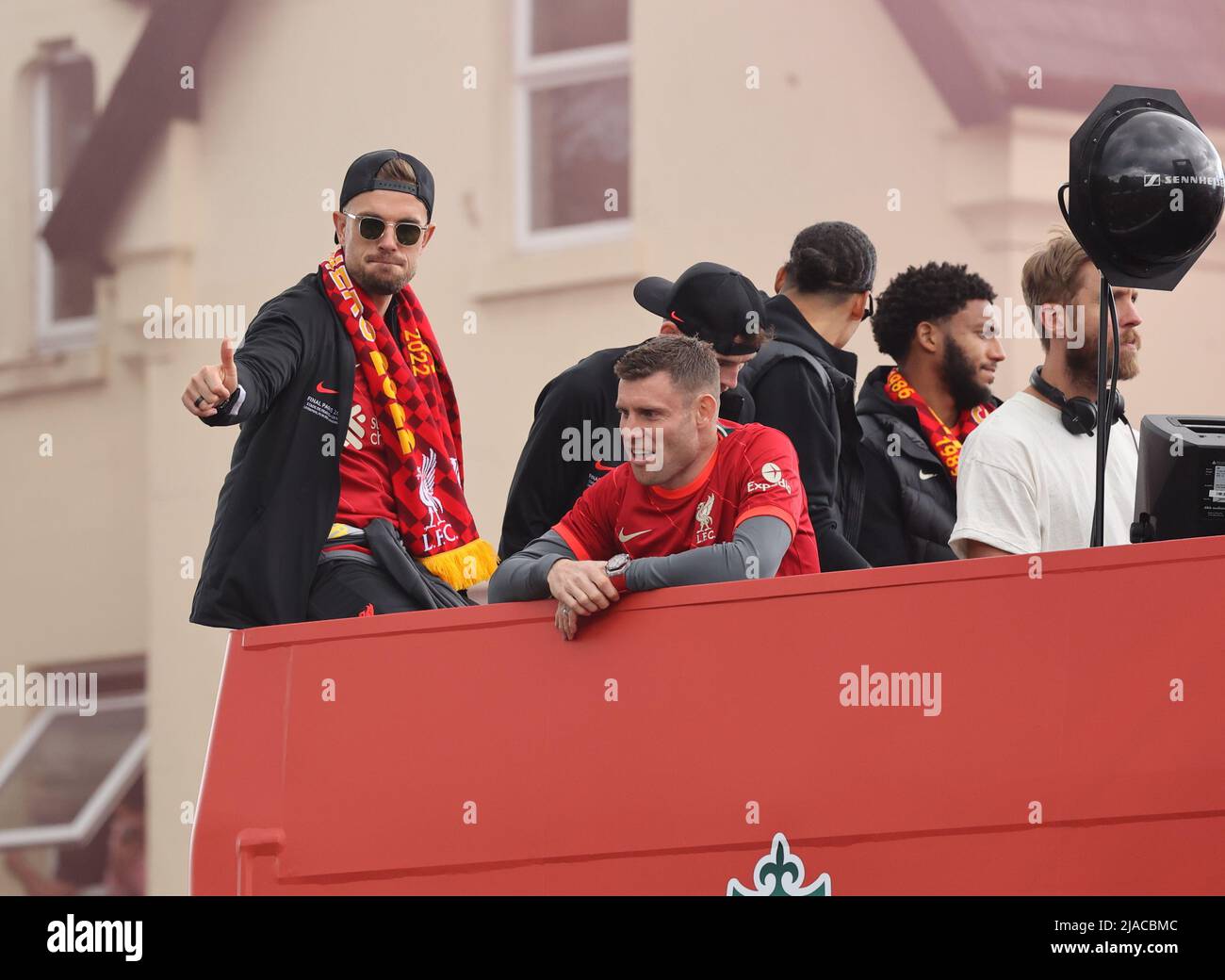 Liverpool Fc homecoming parade Stock Photo - Alamy