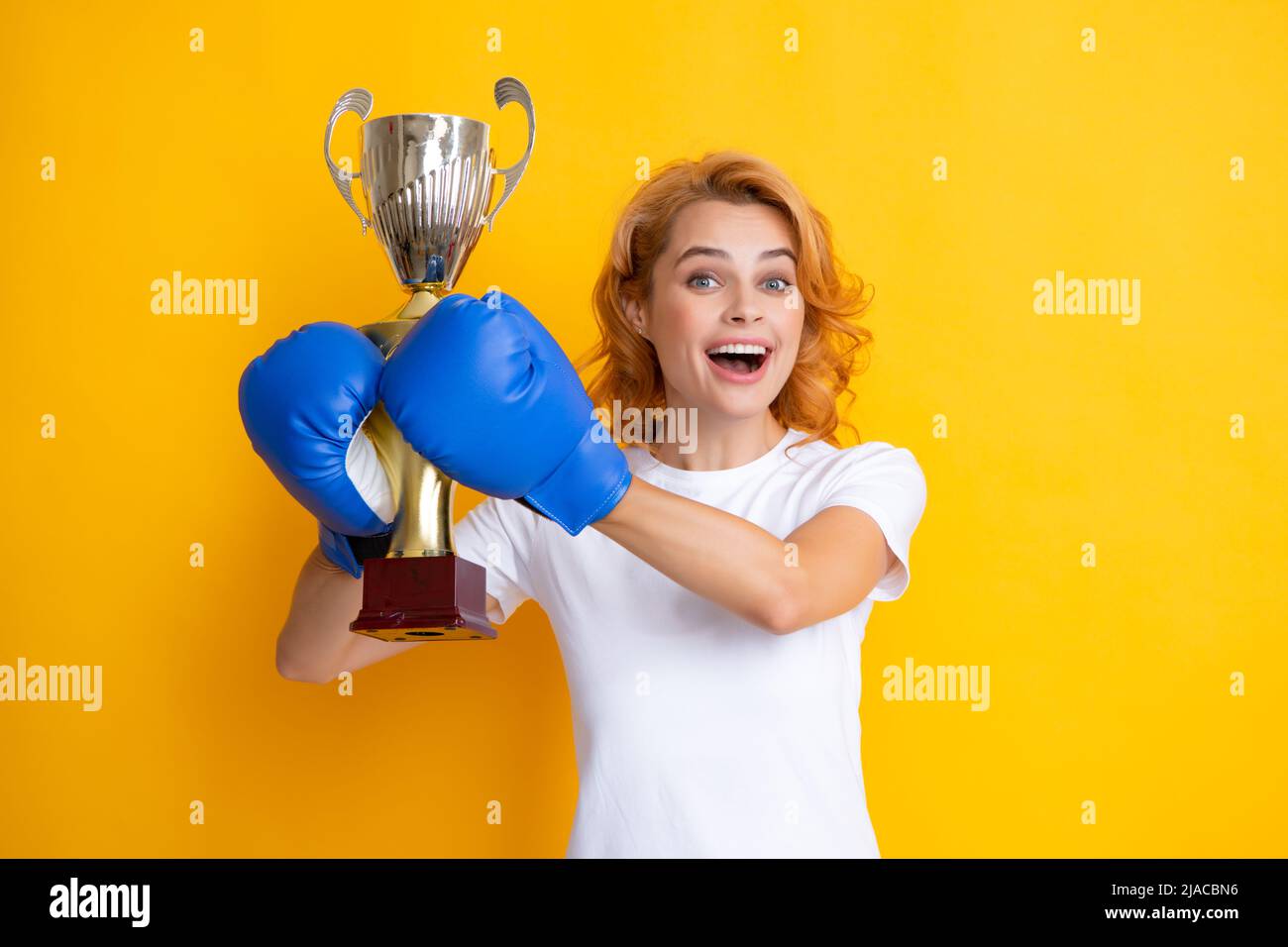 Winner boxing gloves hi-res stock photography and images - Alamy