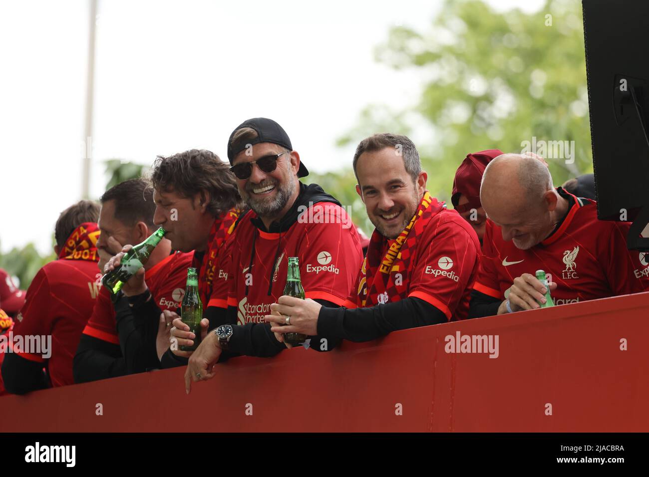 Liverpool Fc homecoming parade Stock Photo - Alamy