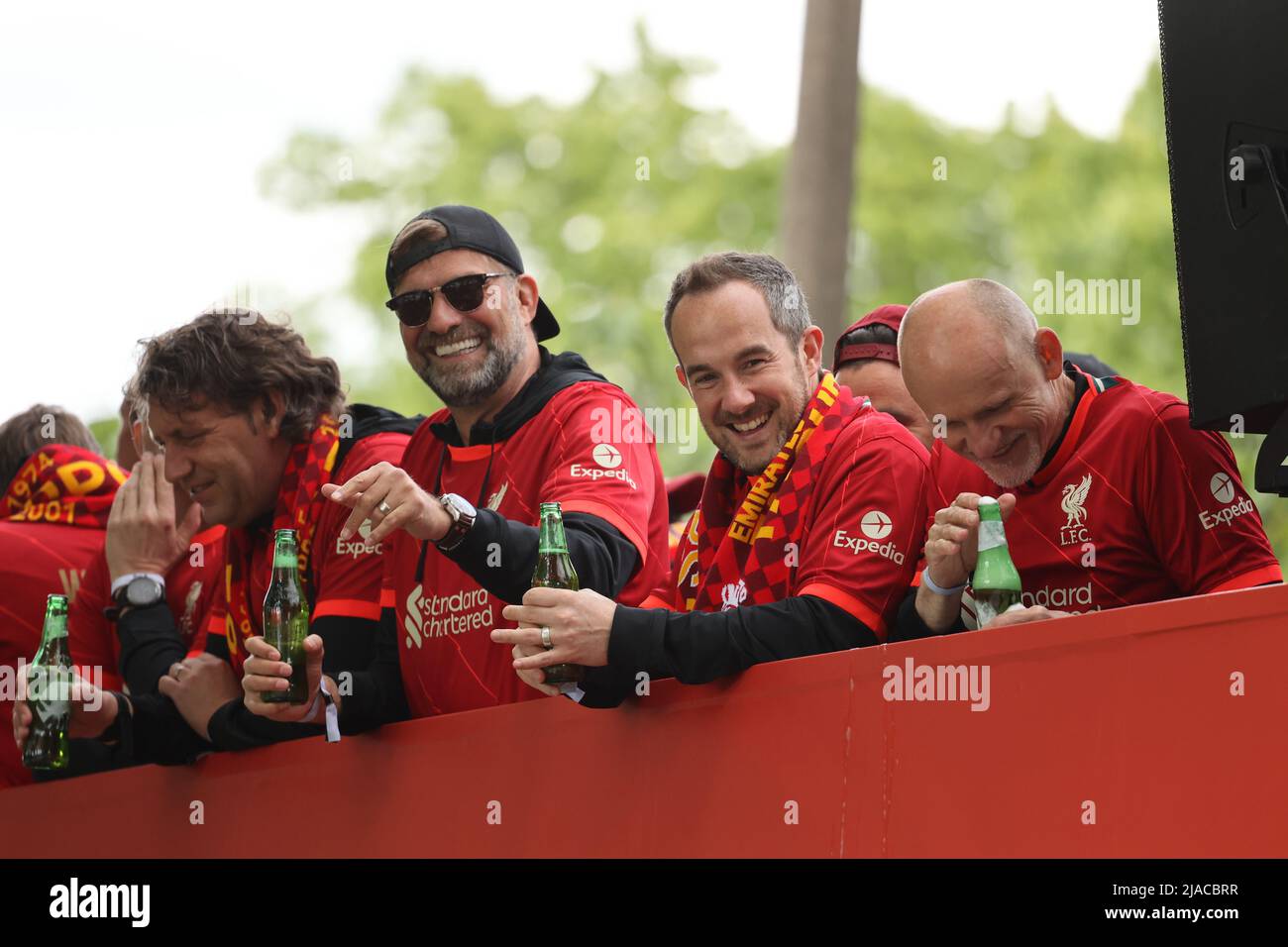 Liverpool Fc homecoming parade Stock Photo - Alamy