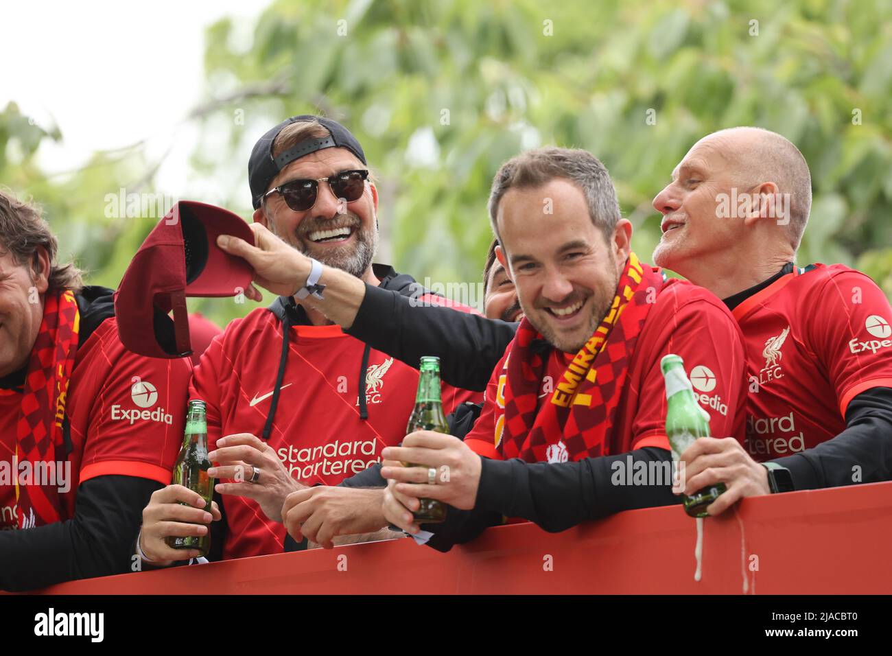 Liverpool Fc homecoming parade Stock Photo - Alamy