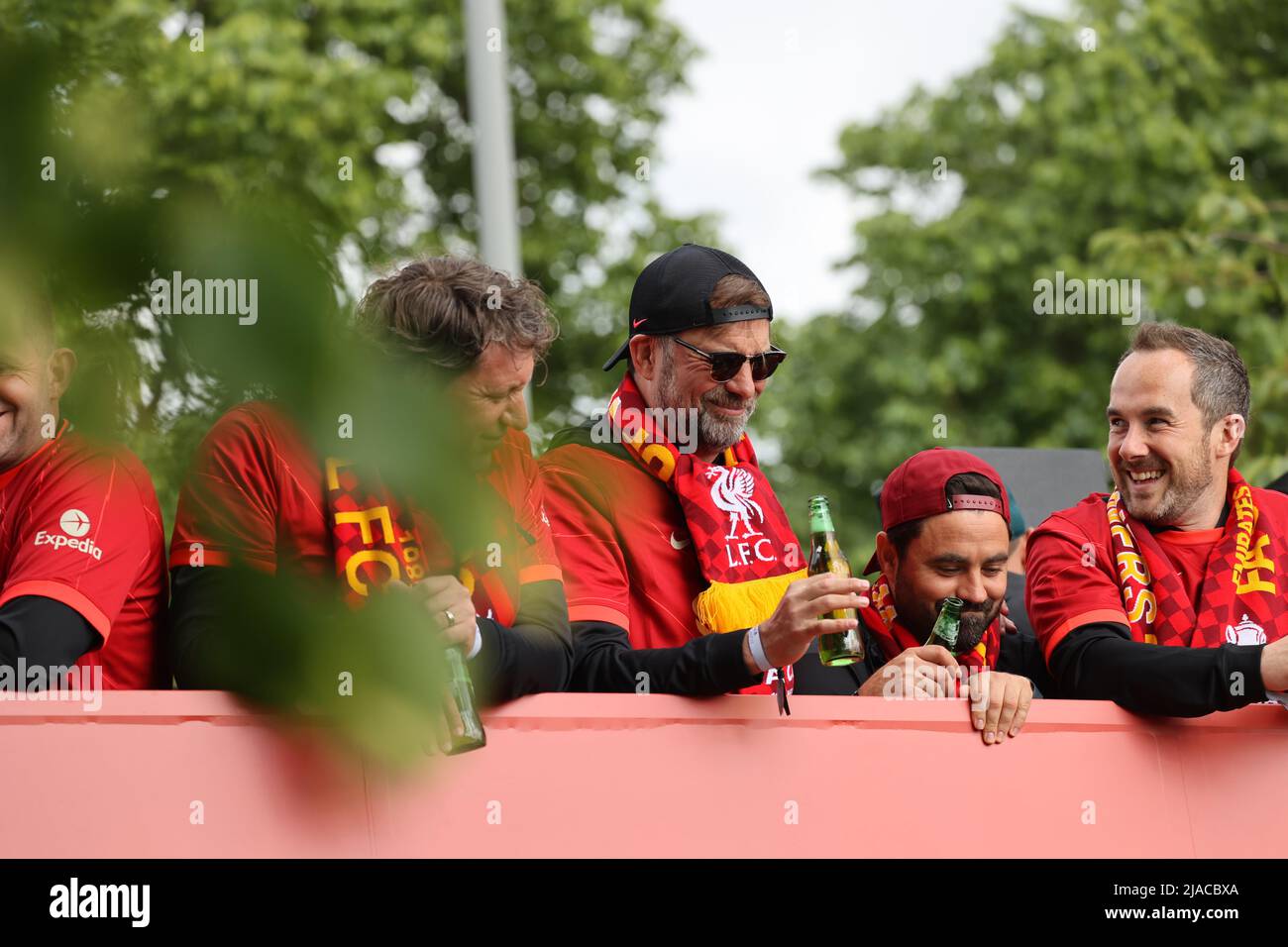 Liverpool Fc homecoming parade Stock Photo - Alamy