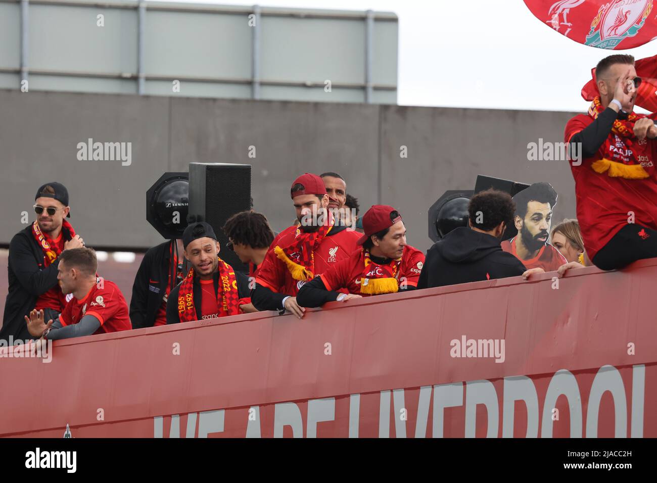 Liverpool Fc homecoming parade Stock Photo - Alamy