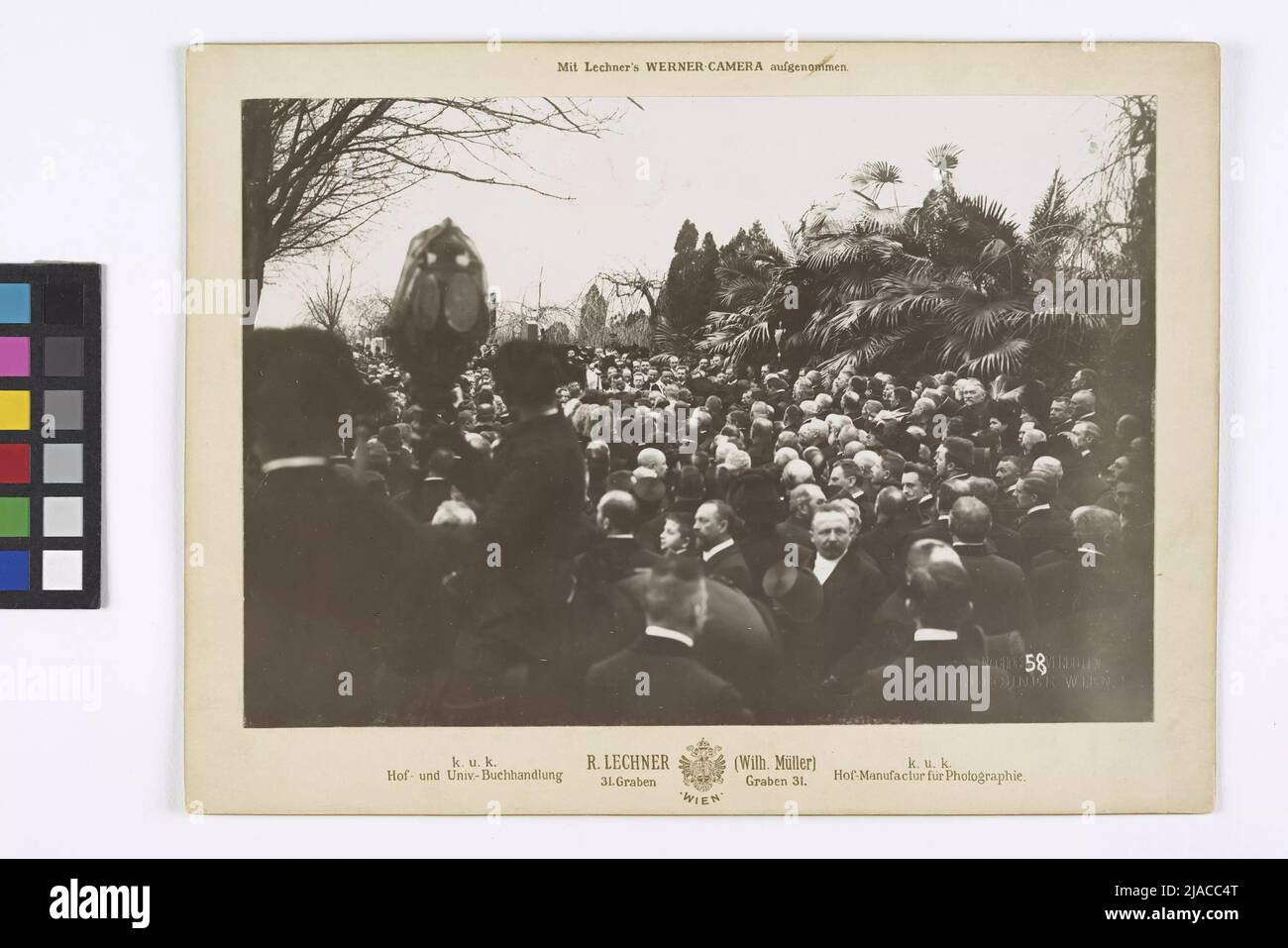 Prison of the Mayor Dr. Karl Lueger on March 14, 1910: At the central ...