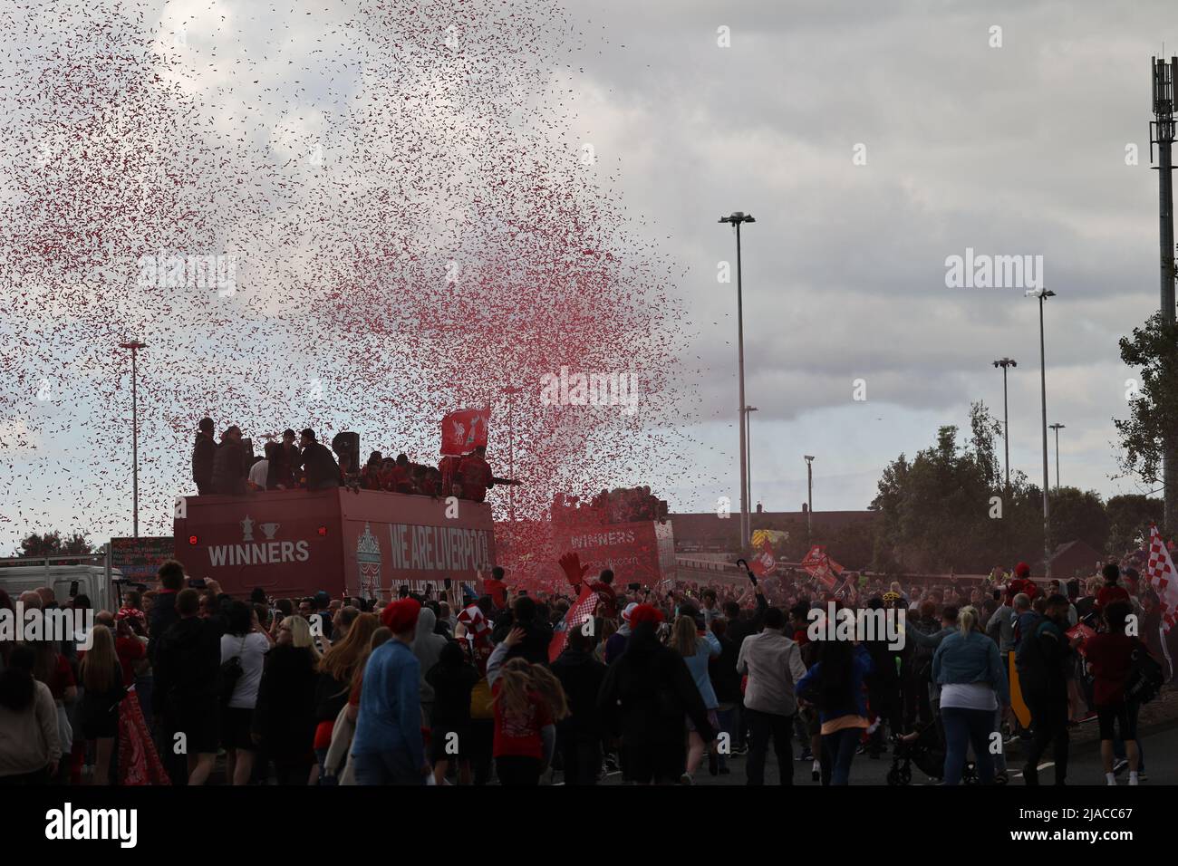 Liverpool Fc homecoming parade Stock Photo - Alamy