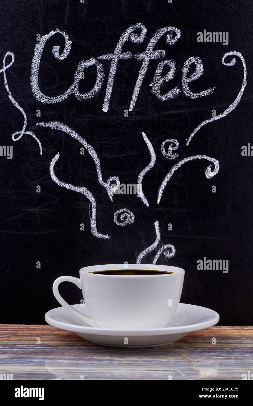 Chalkboard art cafe hi-res stock photography and images - Alamy